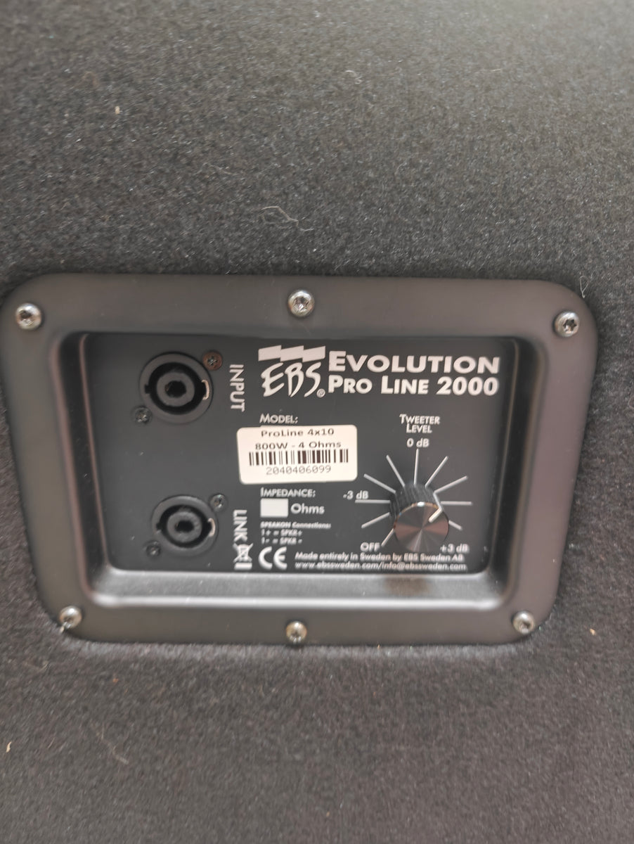 EBS Proline 410 Cabinet – Tonefest Guitar Gallery