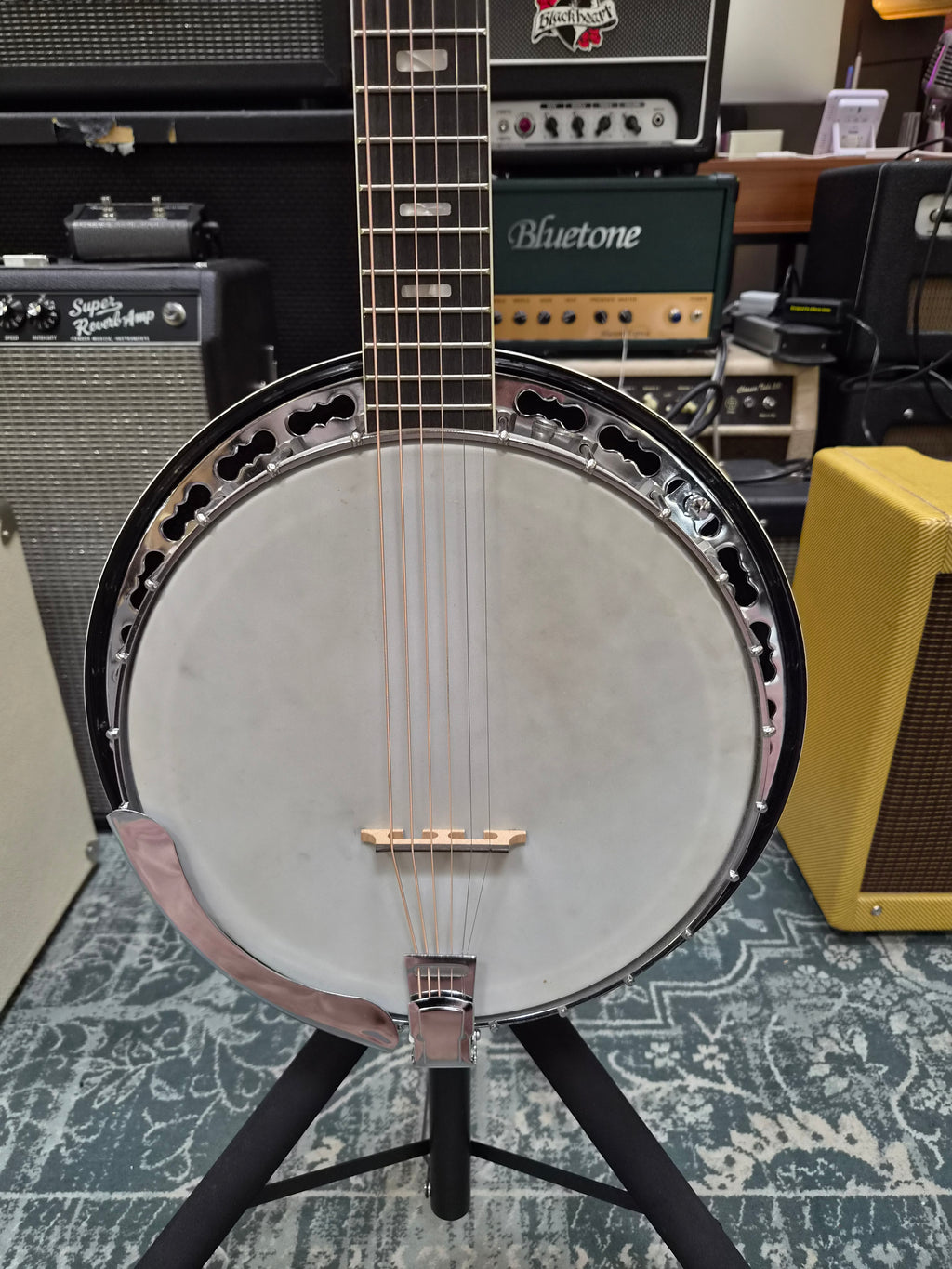 Maya 6.String Banjo 1970s Made in Japan – Tonefest Guitar Gallery