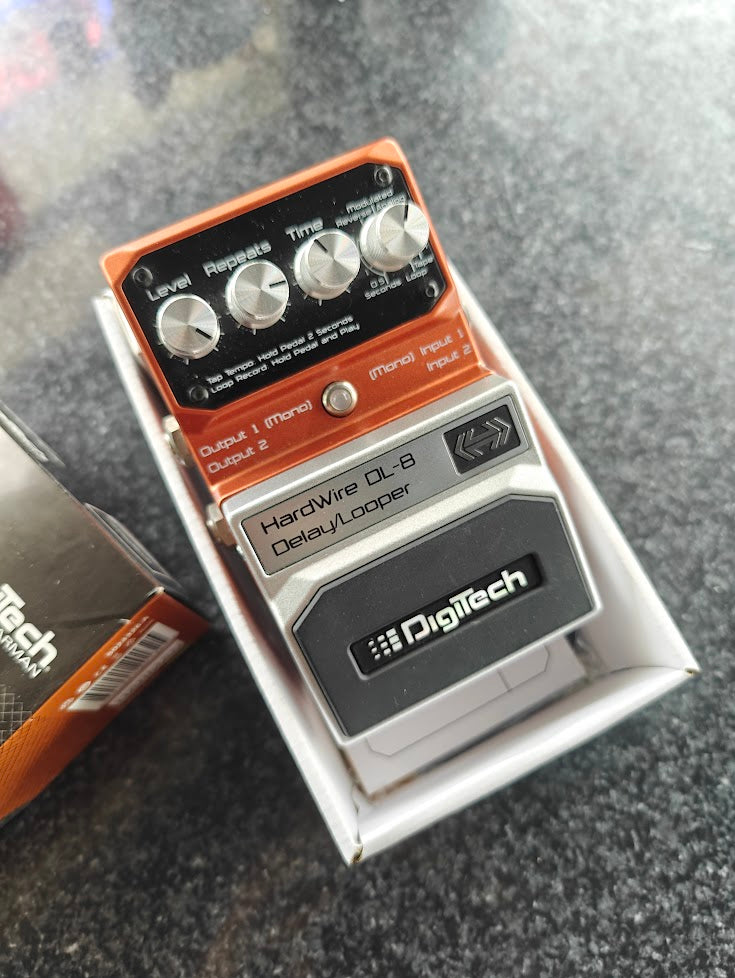 DigiTech Hardwire DL-8 Delay Looper – Tonefest Guitar Gallery