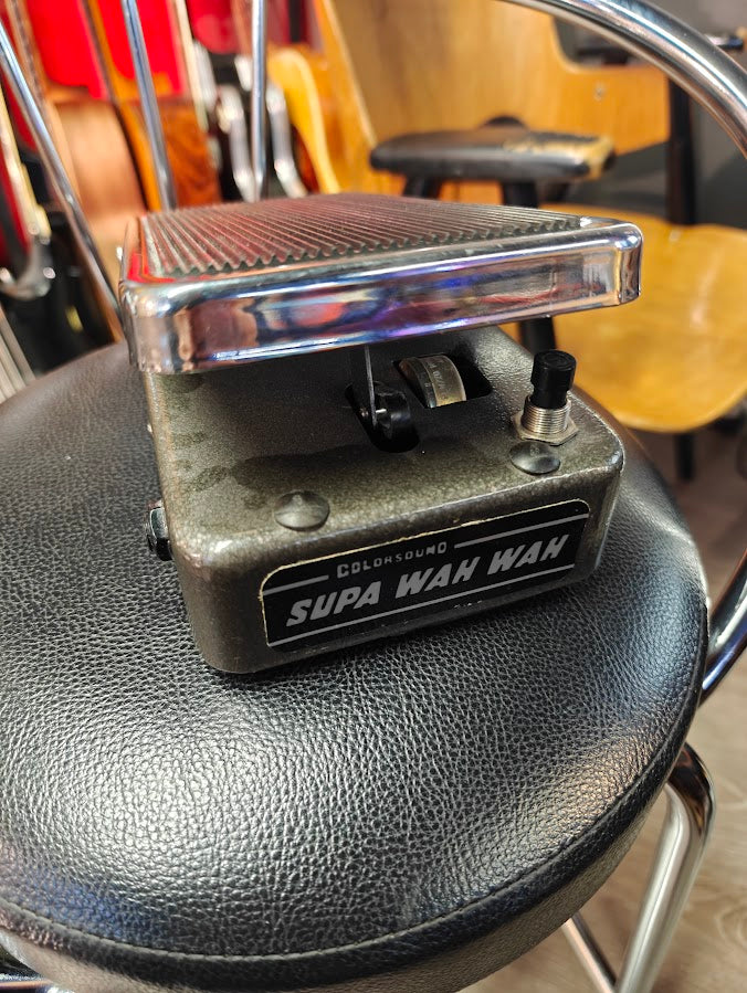 Colorsound Supa Wah Wah "Vintage Original" 1970s – Tonefest Guitar Gallery