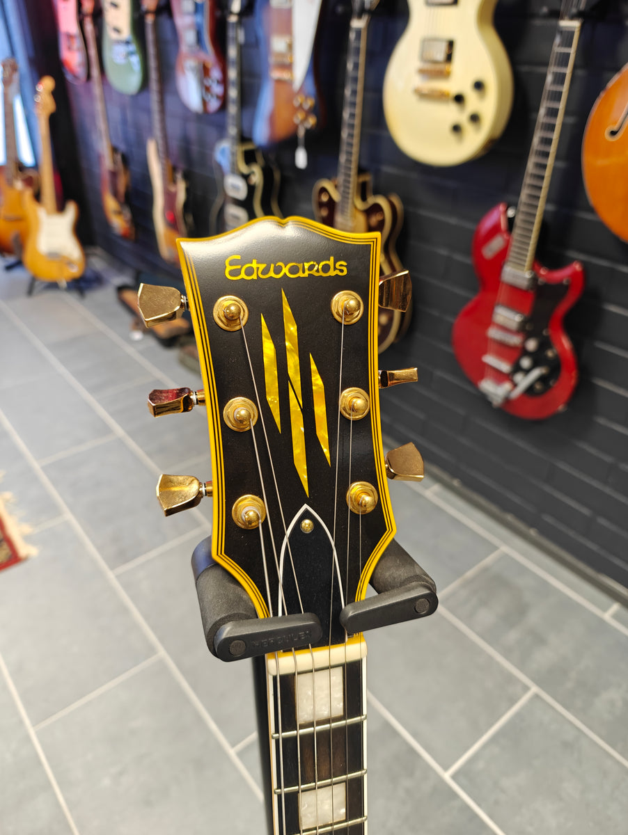 RESERVED ESP Edwards SA-CTM Black – Tonefest Guitar Gallery
