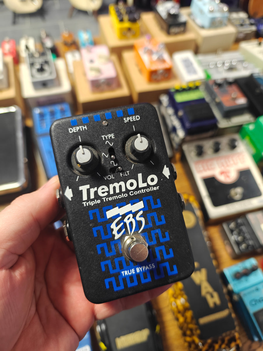 EBS TremoLo Triple Tremolo Controller – Tonefest Guitar Gallery