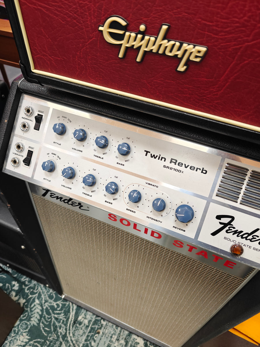 Fender SR2100 Twin Reverb late 1960s – Tonefest Guitar Gallery