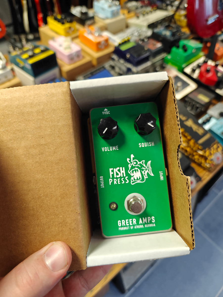 Greer Amps Fish Press – Tonefest Guitar Gallery