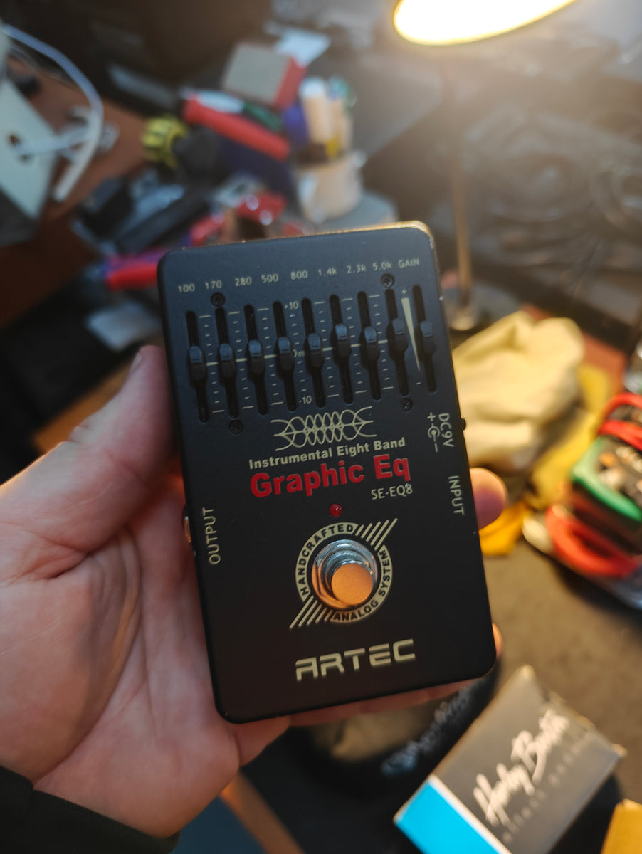 Artec SE-EQ8 Graphic EQ – Tonefest Guitar Gallery