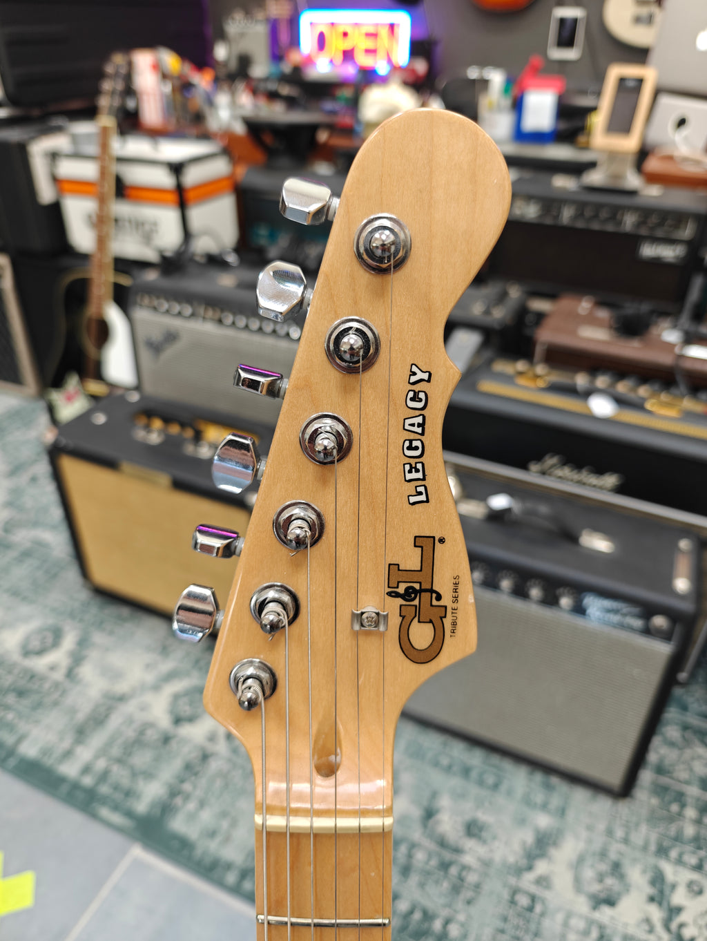 G&L Legacy Natural – Tonefest Guitar Gallery