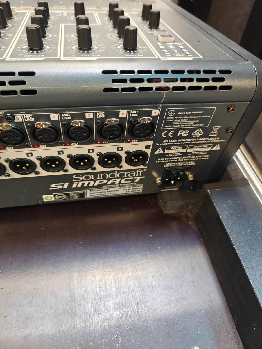 Soundcraft Si Impact – Tonefest Guitar Gallery