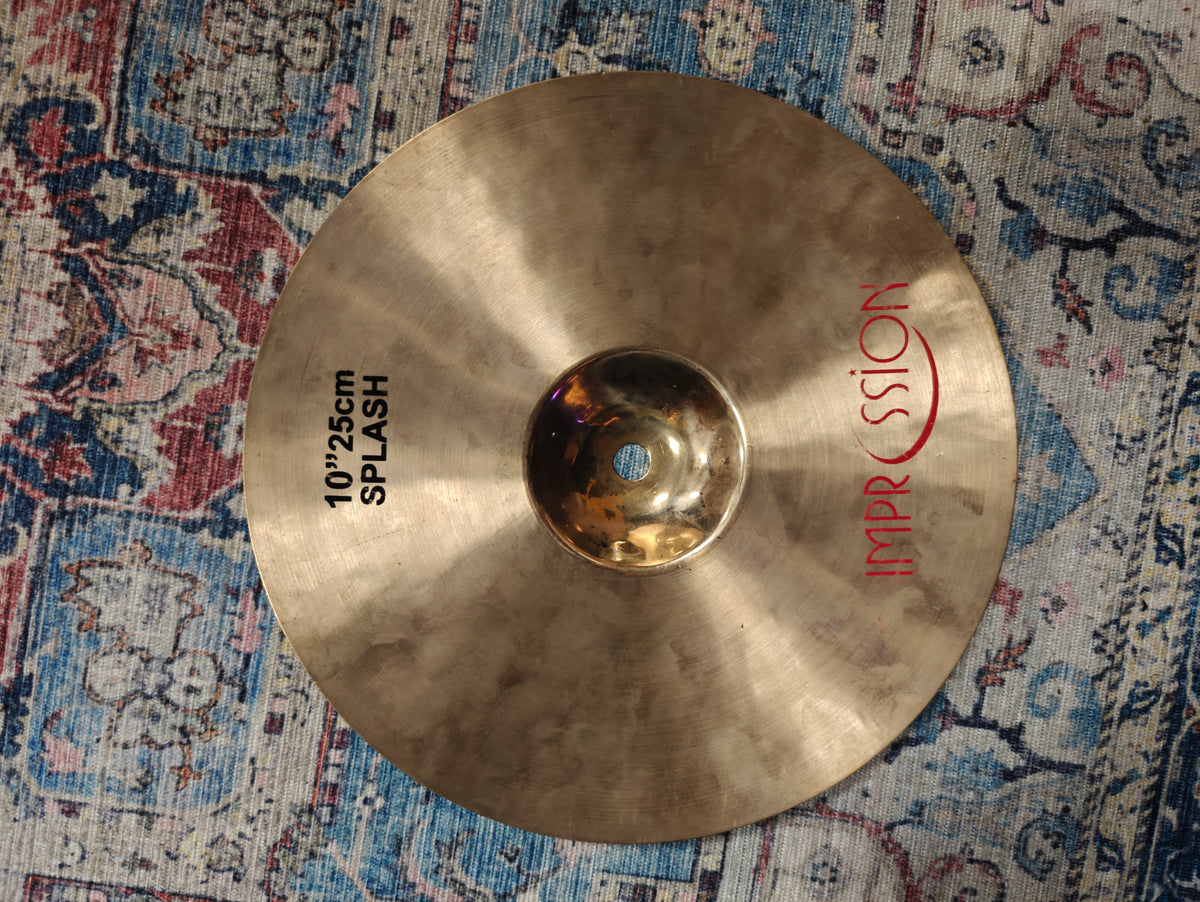 Impression Cymbals 10" Splash – Tonefest Guitar Gallery