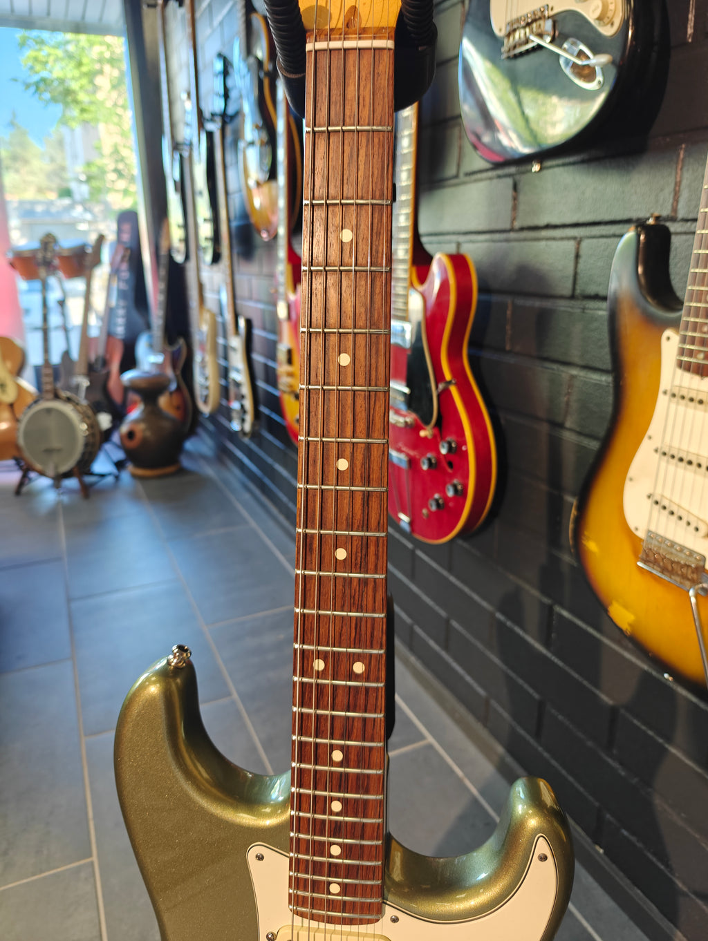 Fender American Standard Stratocaster 2012 Jade Pearl Metallic ...